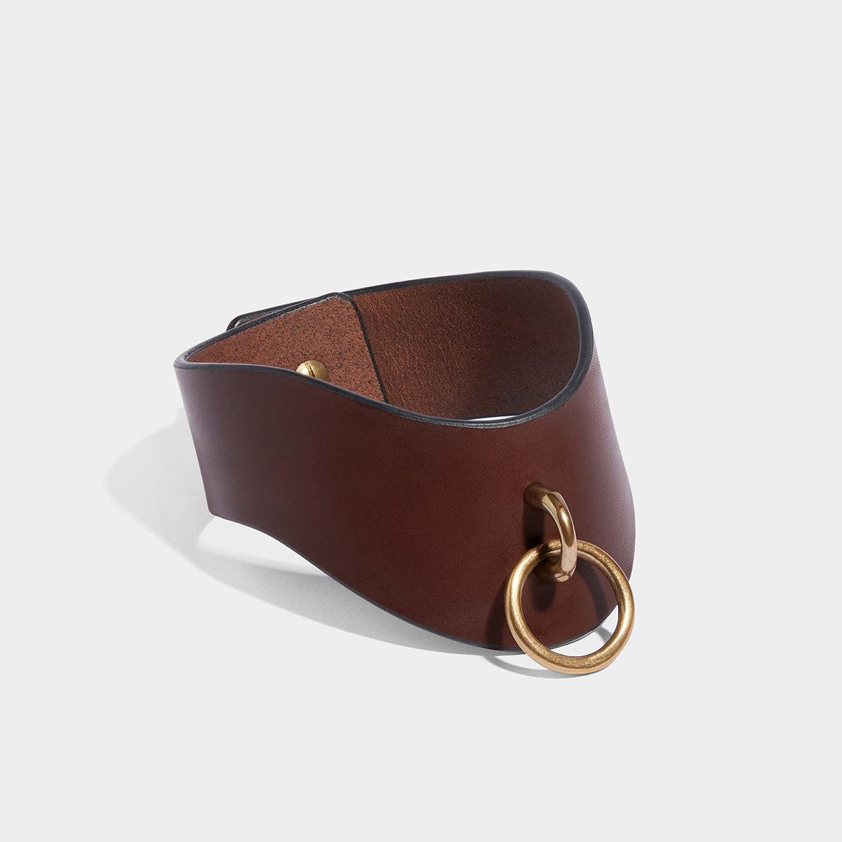 O-Ring Curved Collar Brown | Fleet Ilya