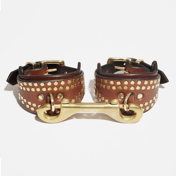 Layered Studded Ankle Cuffs | Fleet Ilya
